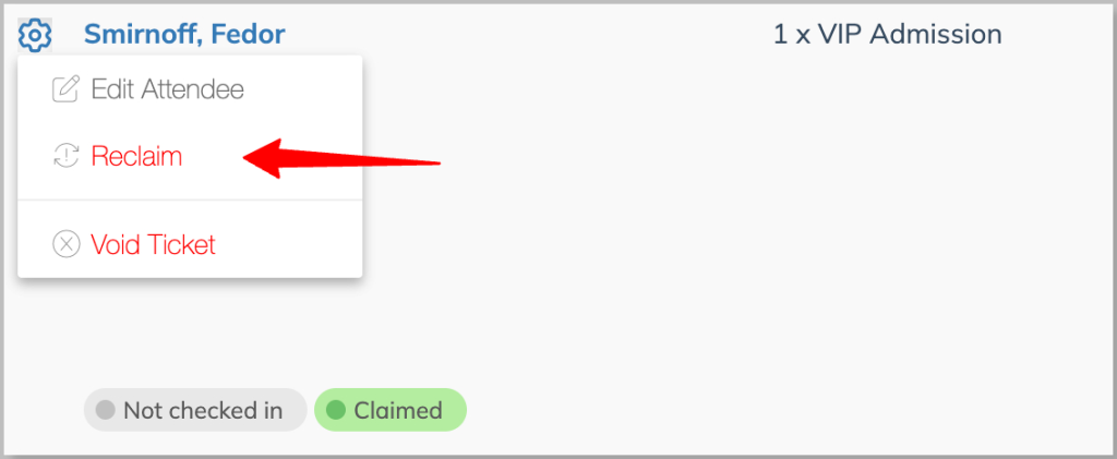 How to Reclaim and Distribute tickets with Ticketstripe